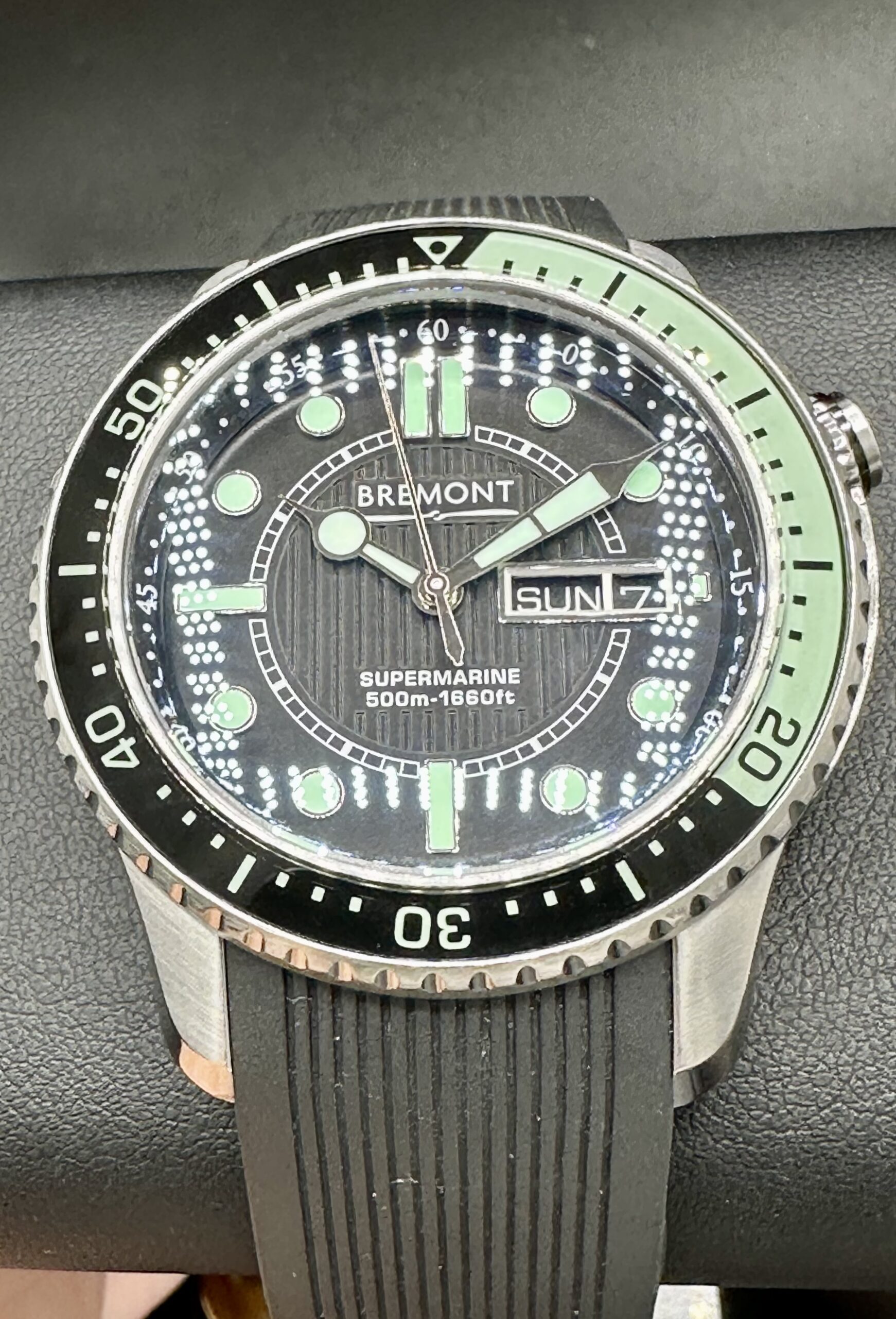Bremont Supermarine S500 Swiss CoSC Automatic 43mm Stainless Steel 500m ...