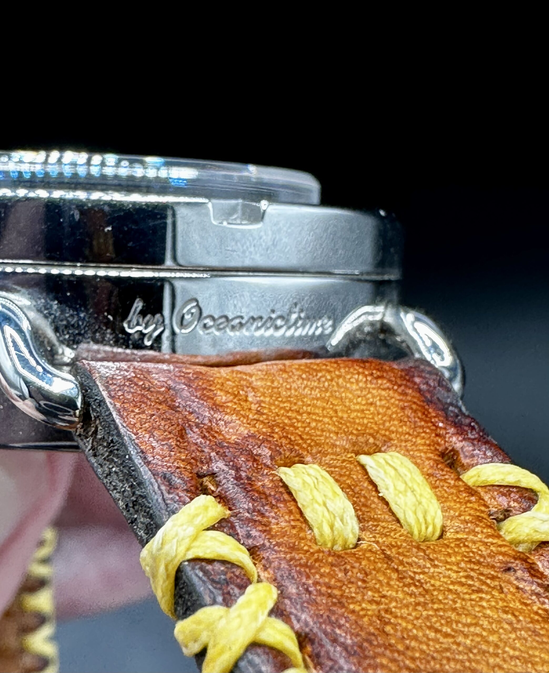 CREPAS HYDROGRAPHER 1942 LEFT HAND POLISHED 1942M OCEANICTIME LIMITED ...