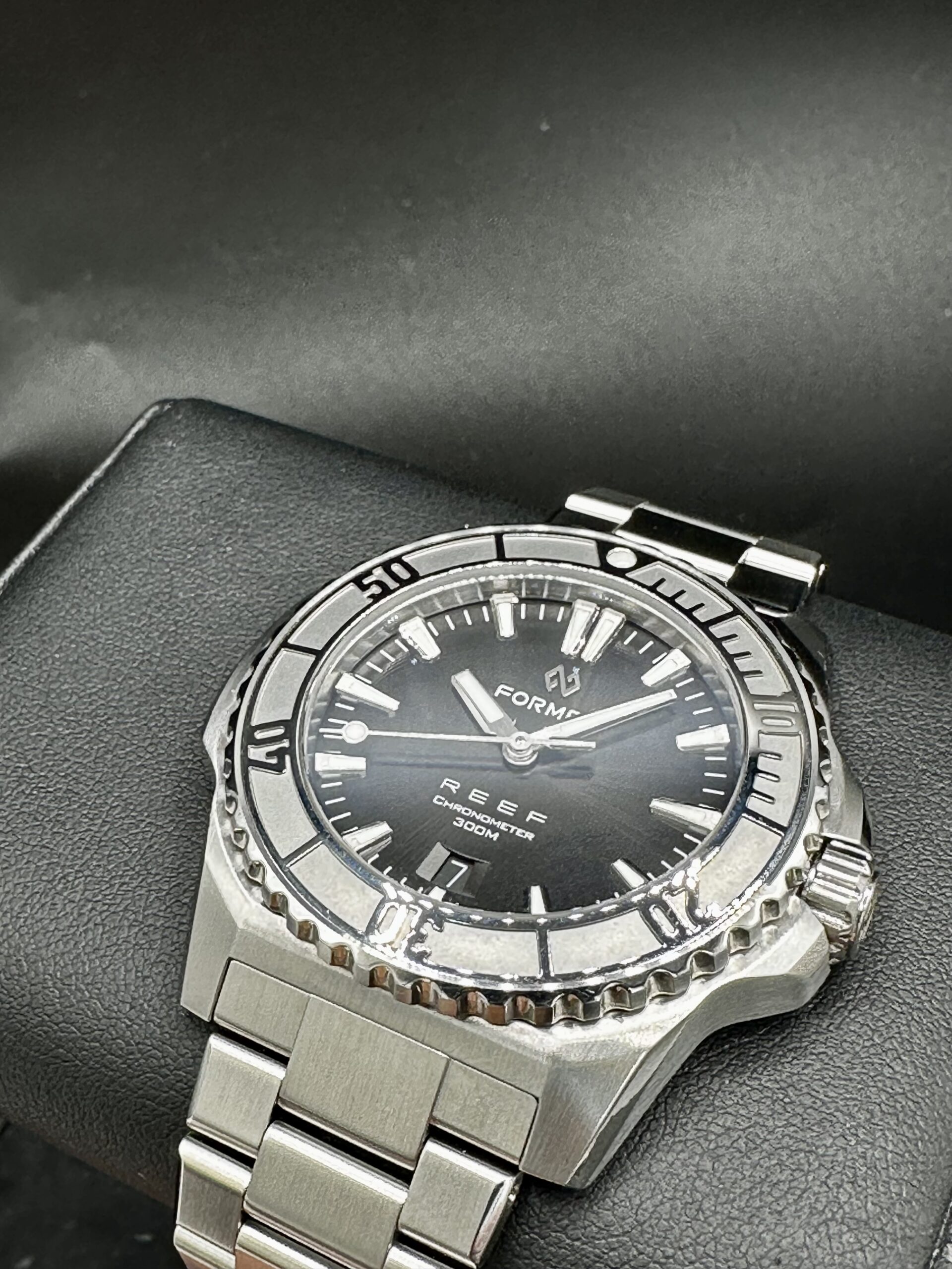 Formex Reef Swiss Automatic CoSC Chronometer 300m Diver 42mm Black Dial ...