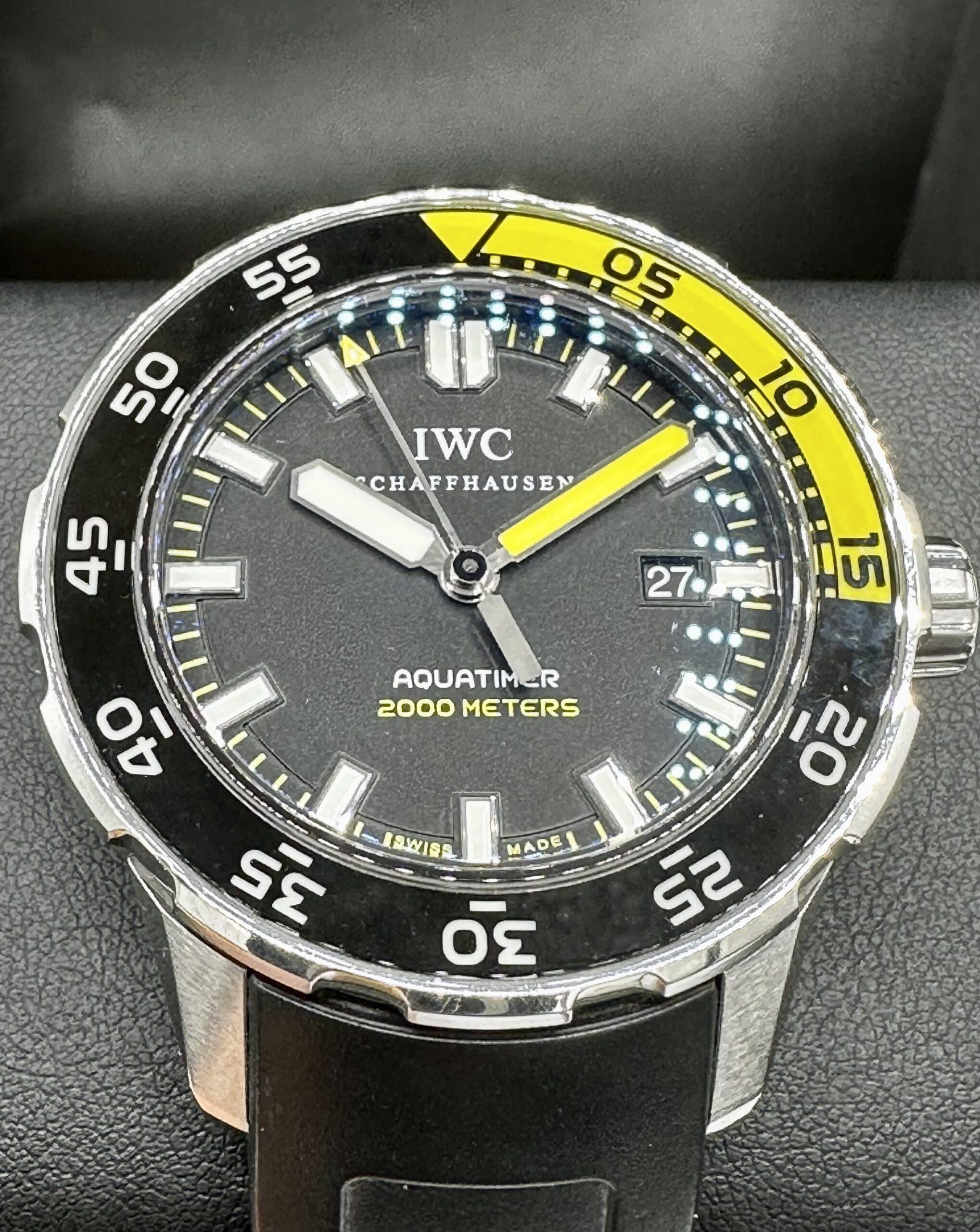 IWC Aquatimer 2000 3568-01 IW356801 44mm Swiss Automatic 2000m Dive ...