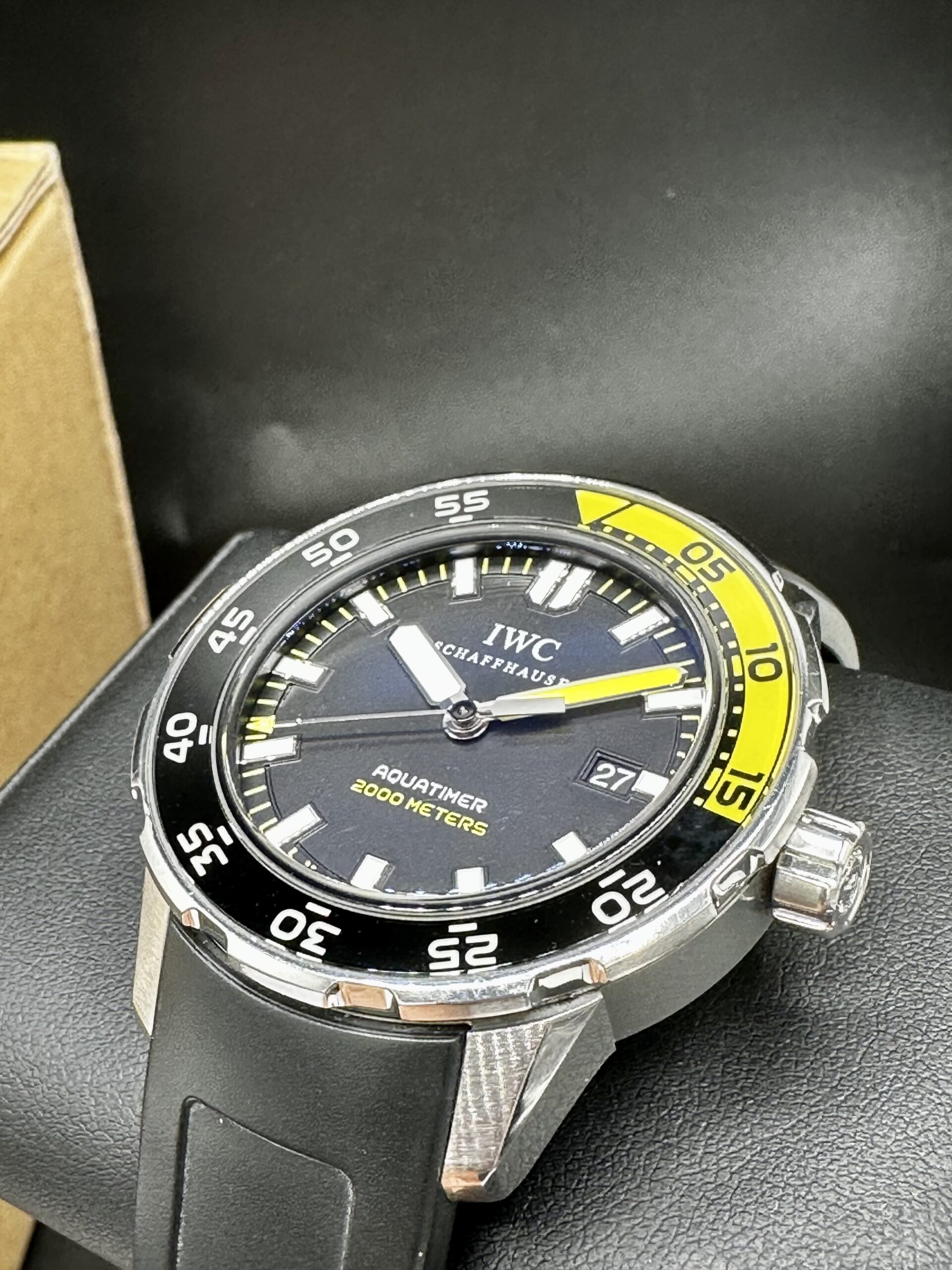 IWC Aquatimer 2000 3568-01 IW356801 44mm Swiss Automatic 2000m Dive ...