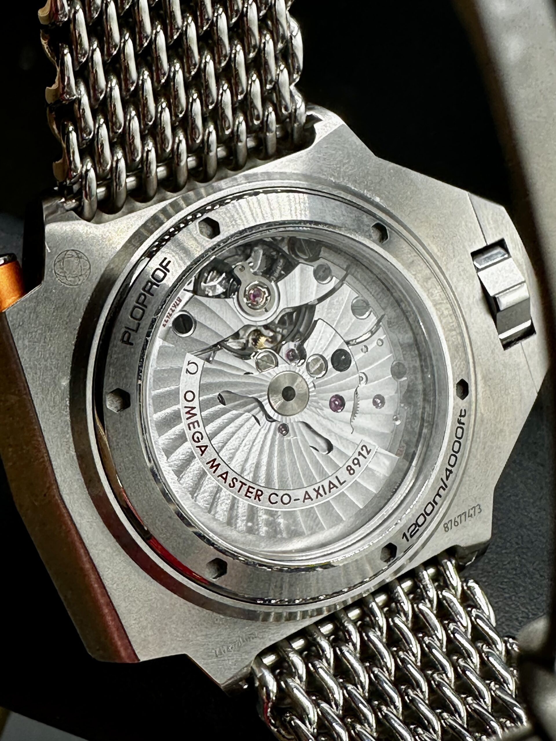 Omega Seamaster PLOPROF Titanium 1200M CO‑AXIAL 227.90.55.21.04.001 ...