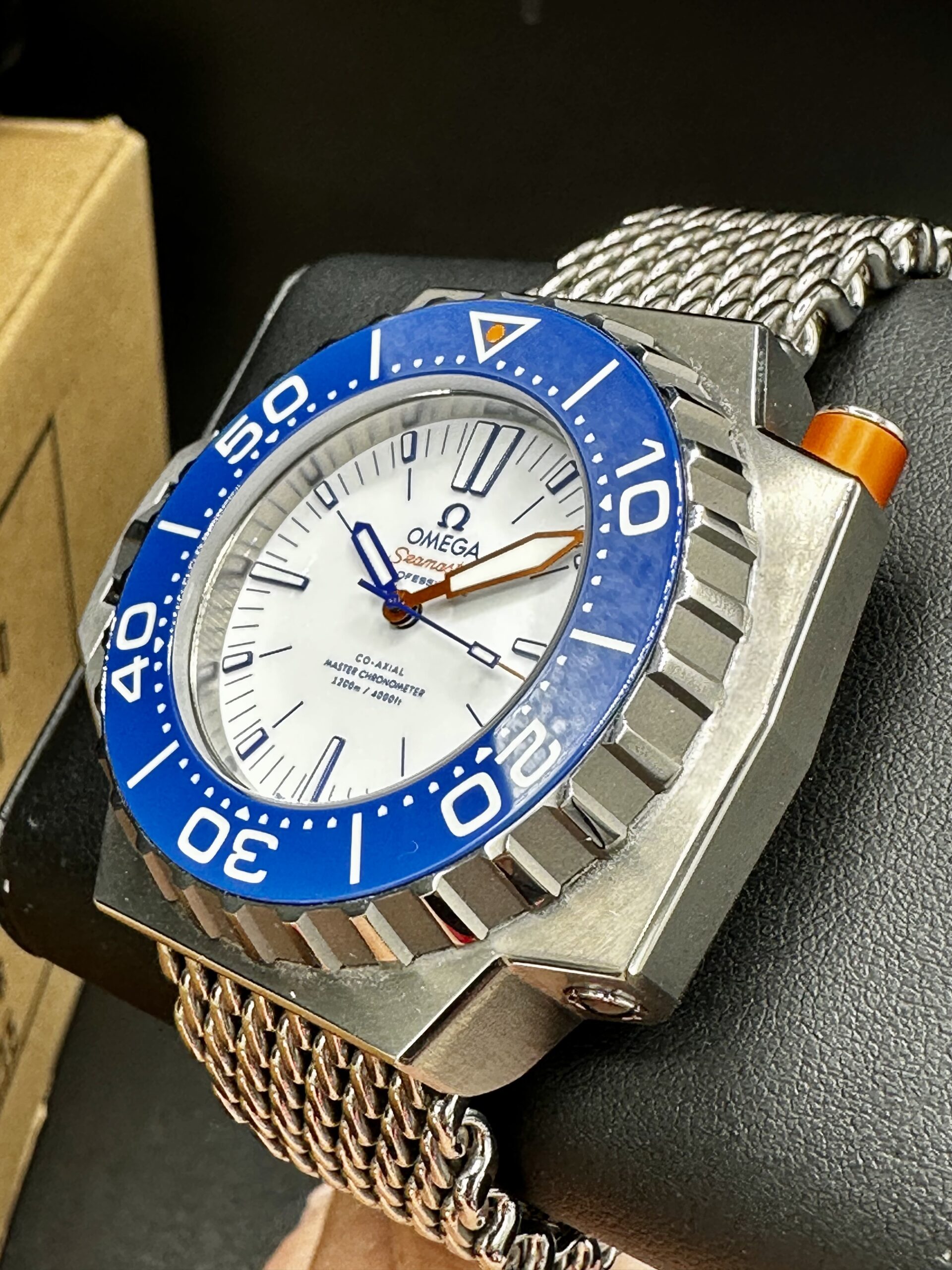 Omega Seamaster PLOPROF Titanium 1200M CO‑AXIAL 227.90.55.21.04.001 ...