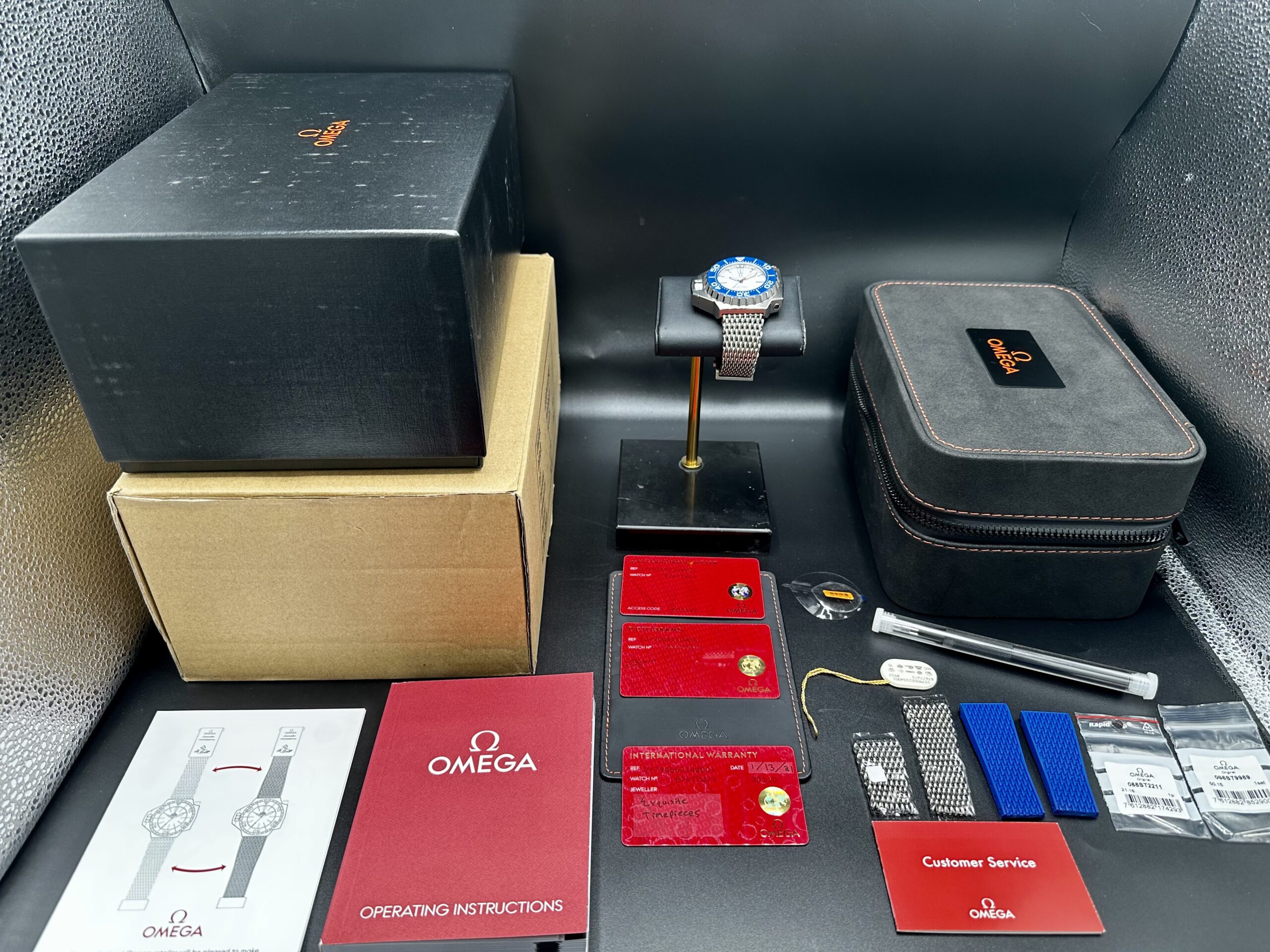 Omega Seamaster PLOPROF Titanium 1200M CO‑AXIAL 227.90.55.21.04.001 ...