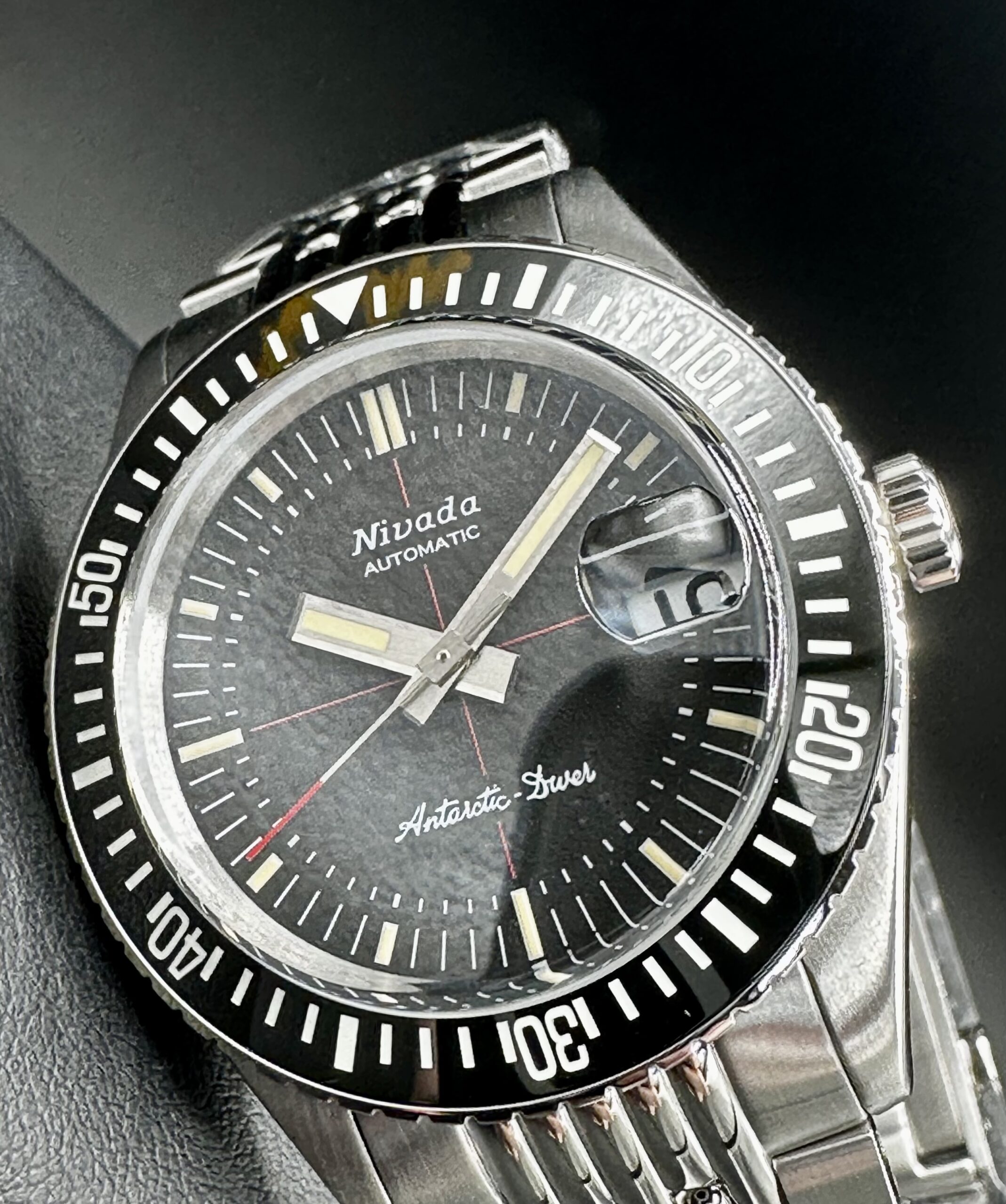 Brand New Nivada Gretchen Antarctic Diver 38mm Swiss Automatic 200m ...