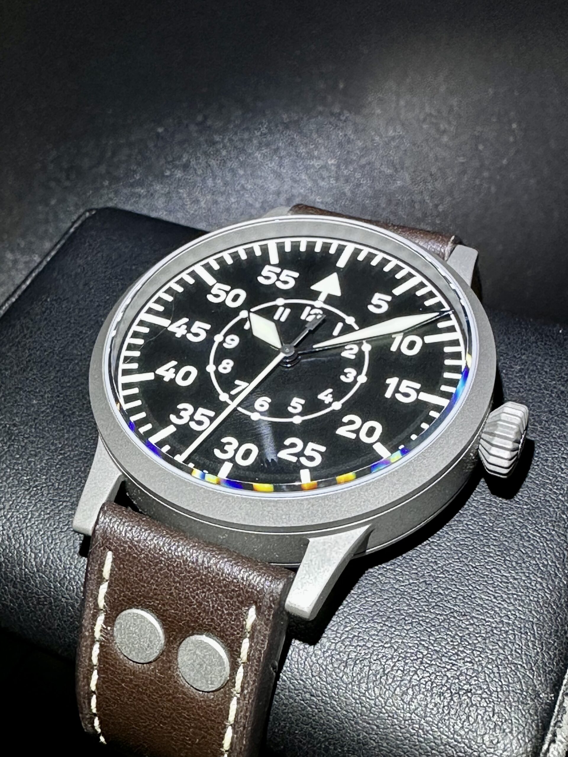 LACO 1925 FRIEDRICHSHAFEN ORIGINAL 200 45MM SWISS AUTOMATIC PILOT WATCH ...