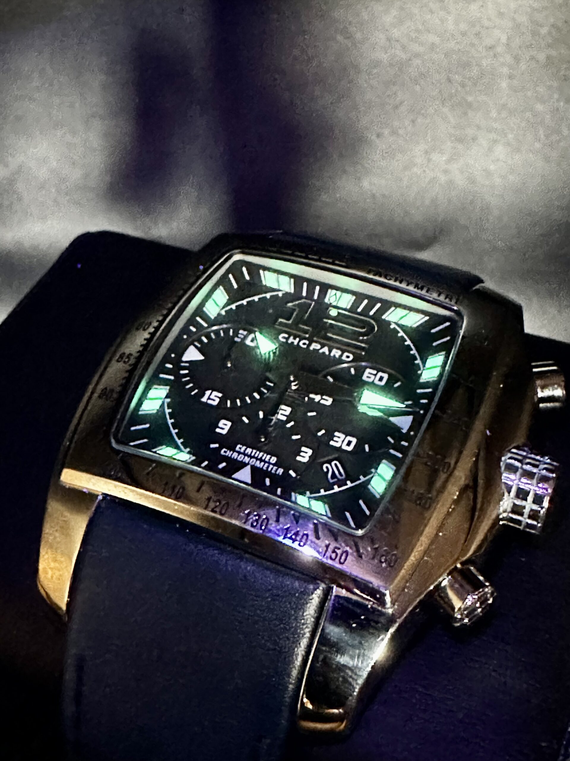 Chopard Two O Ten Tycoon Chronograph 45mm Swiss Automatic Black Dial ...