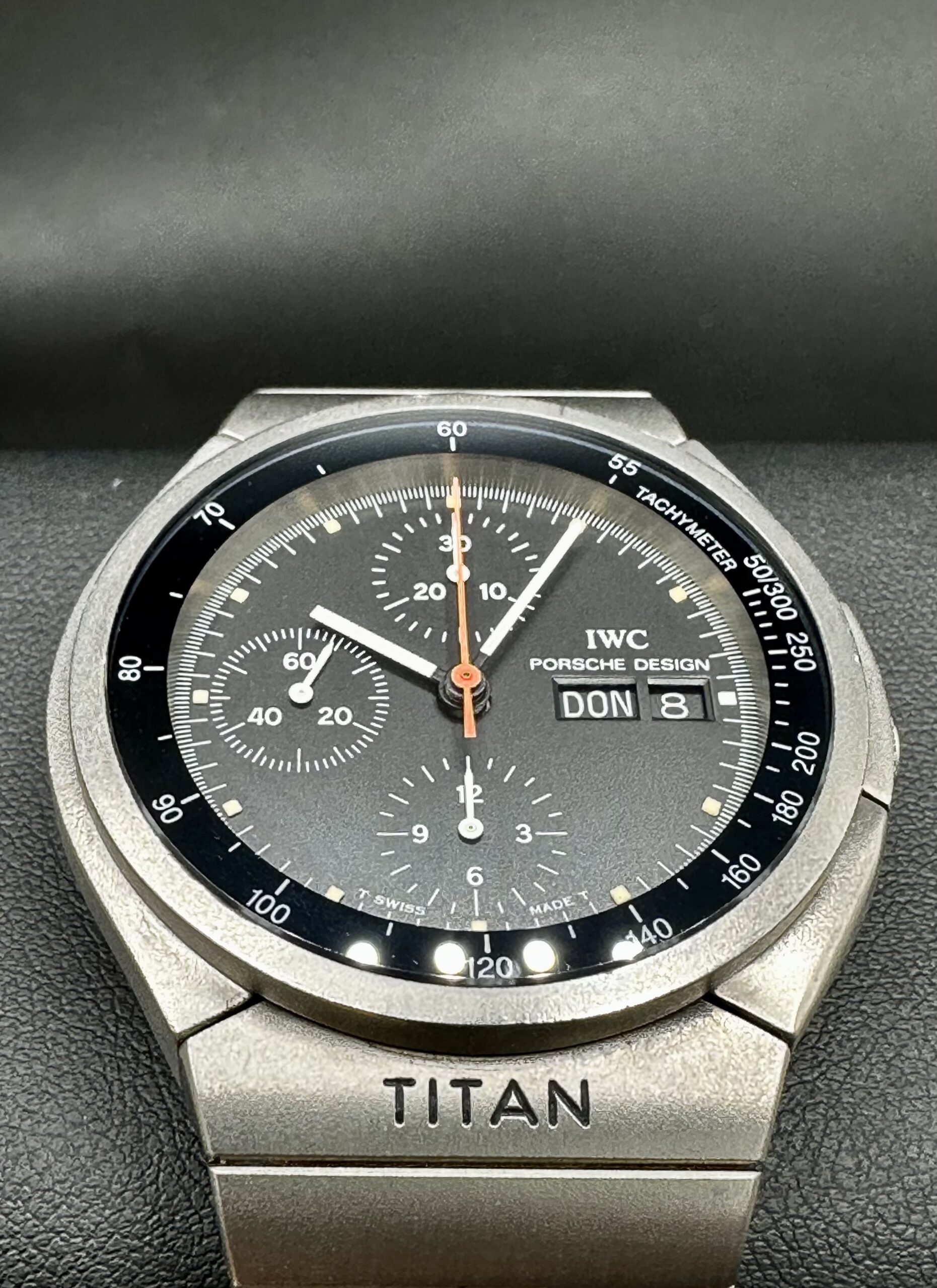 IWC For Porsche Design Titan Chronograph Swiss Automatic Titanium 42mm ...