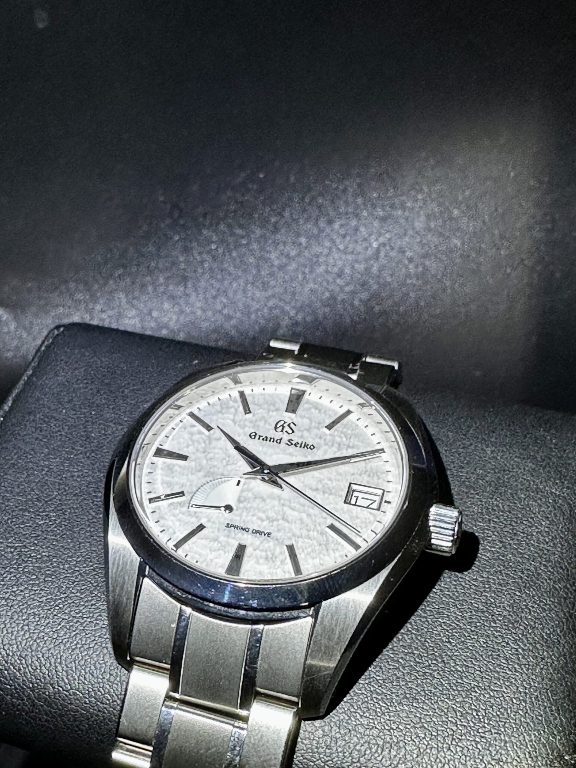 GRAND SEIKO SPRING DRIVE SNOWFLAKE SBGA211 41MM JAPAN TITANIUM 72 HOUR ...