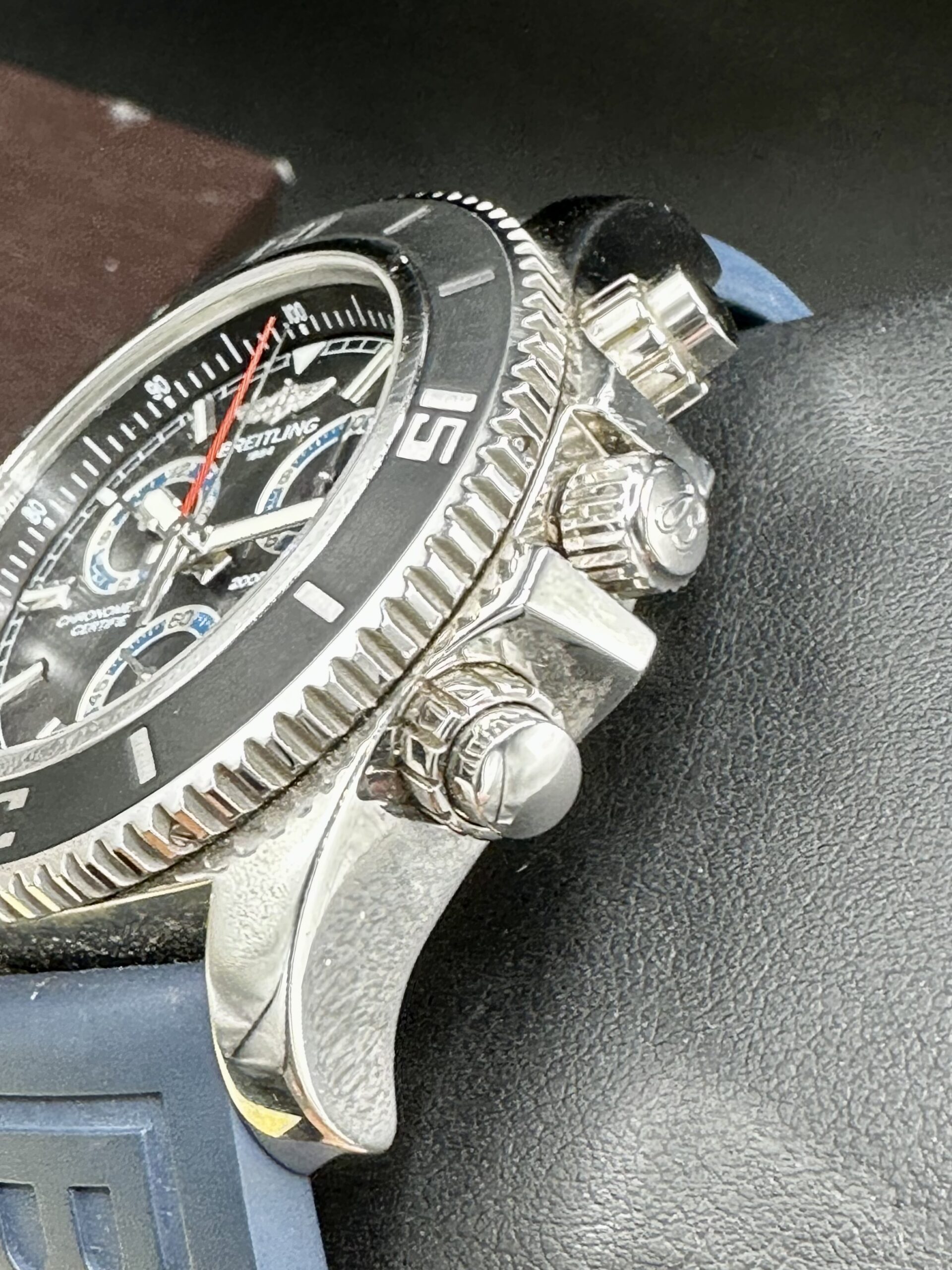 BREITLING Superocean Chronograph M2000 A73310A8 CoSC Swiss Quartz 2000m ...