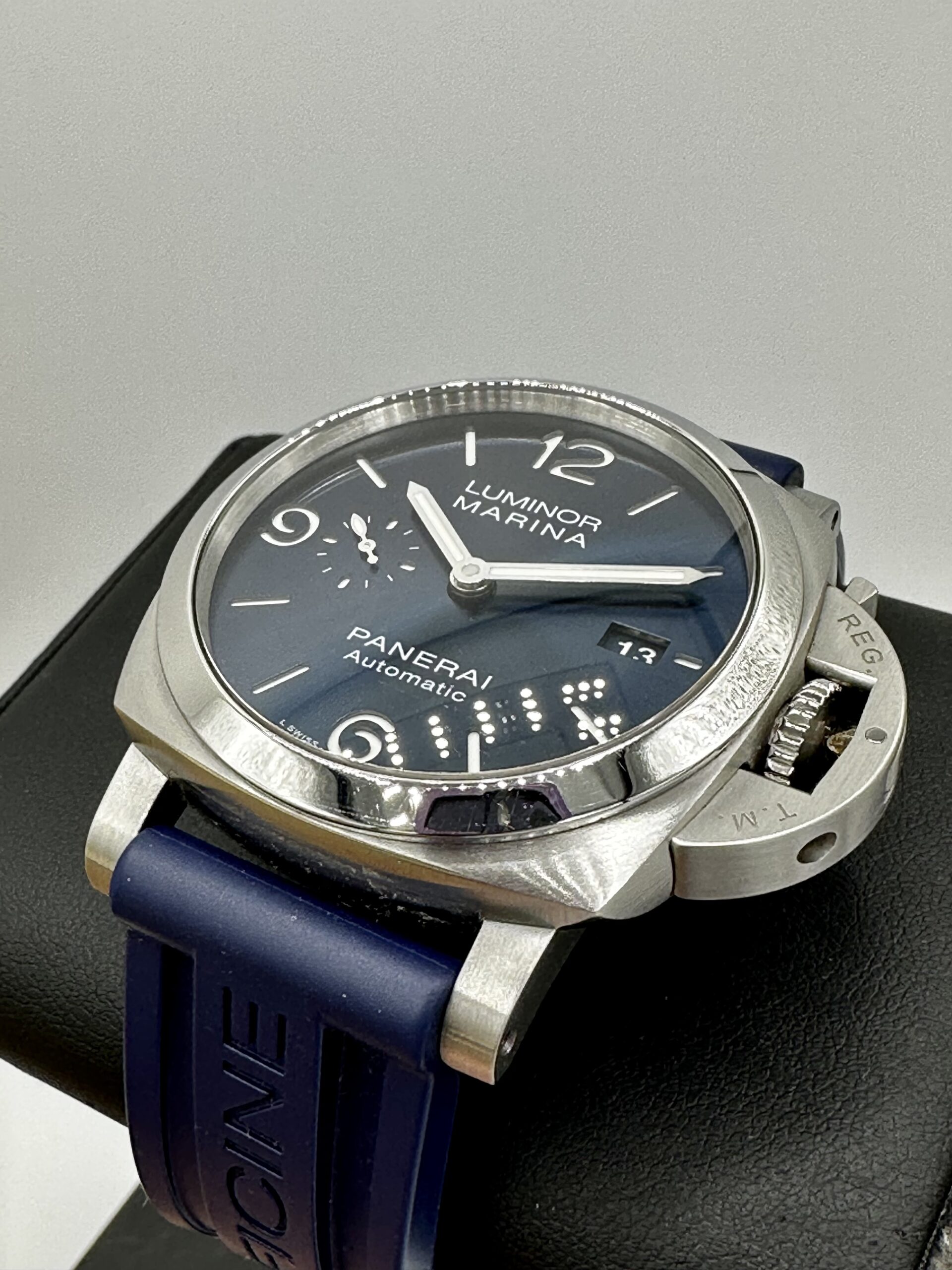Panerai Luminor Marina 3 Days Pam01313 Blue Dial 300m Automatic 44mm ...