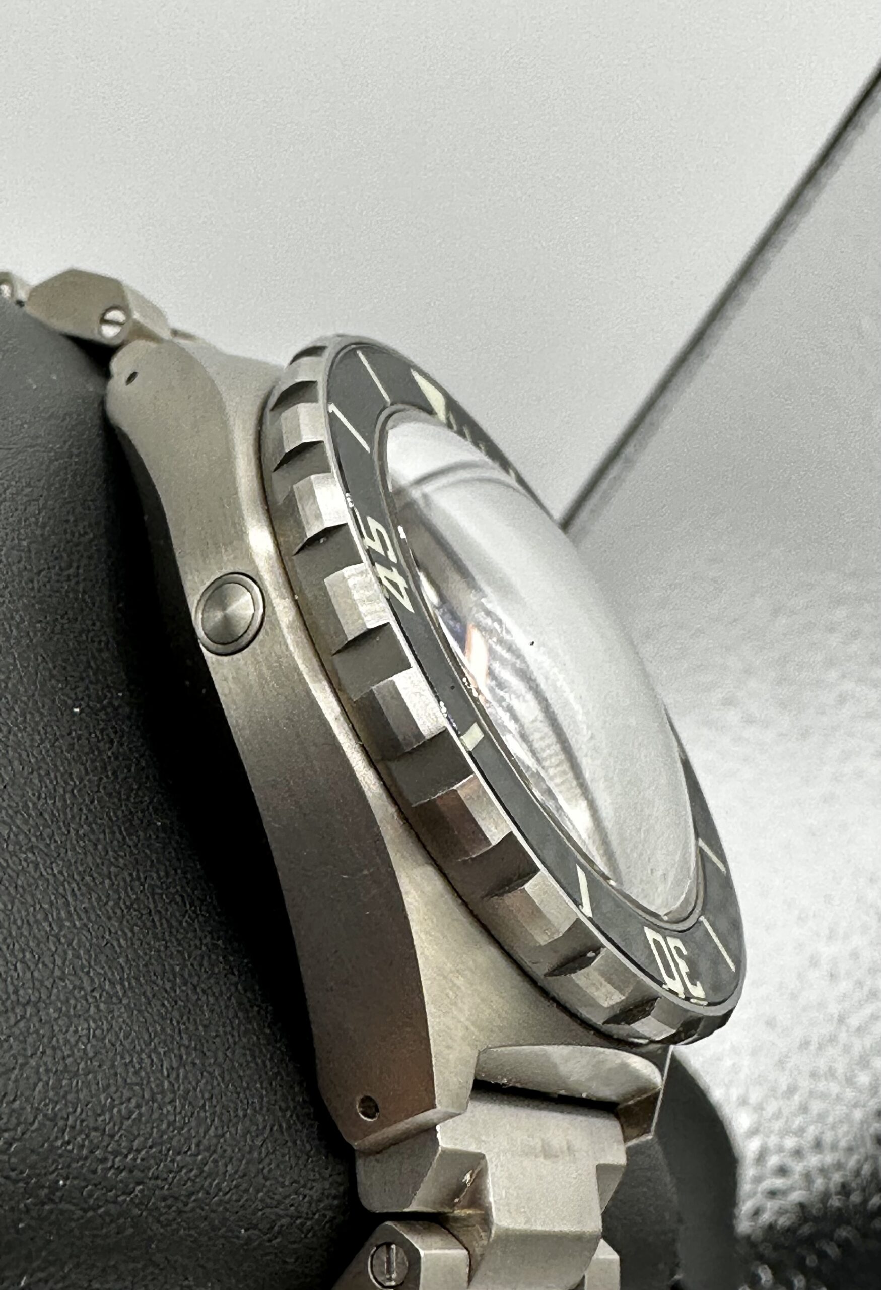 Armida A1 Titanium Brown Dial 1000m Diver Swiss ETA 2824 Automatic ...