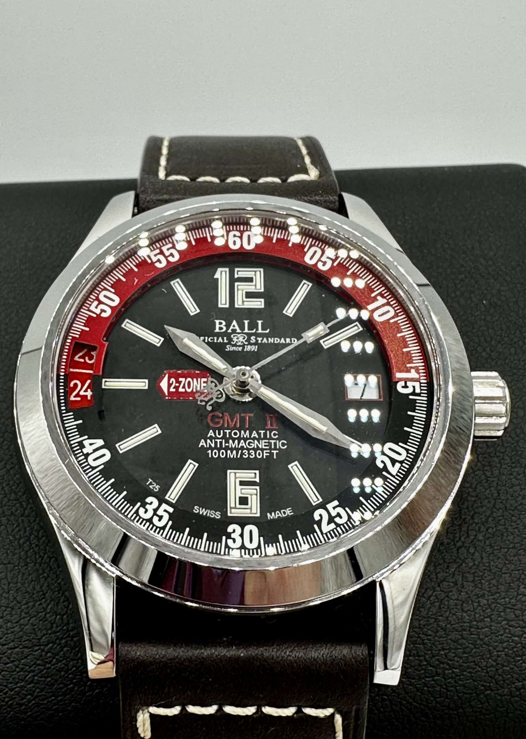 Ball Engineer Master II GMT 40mm Swiss ETA 2893 Automatic Polished ...