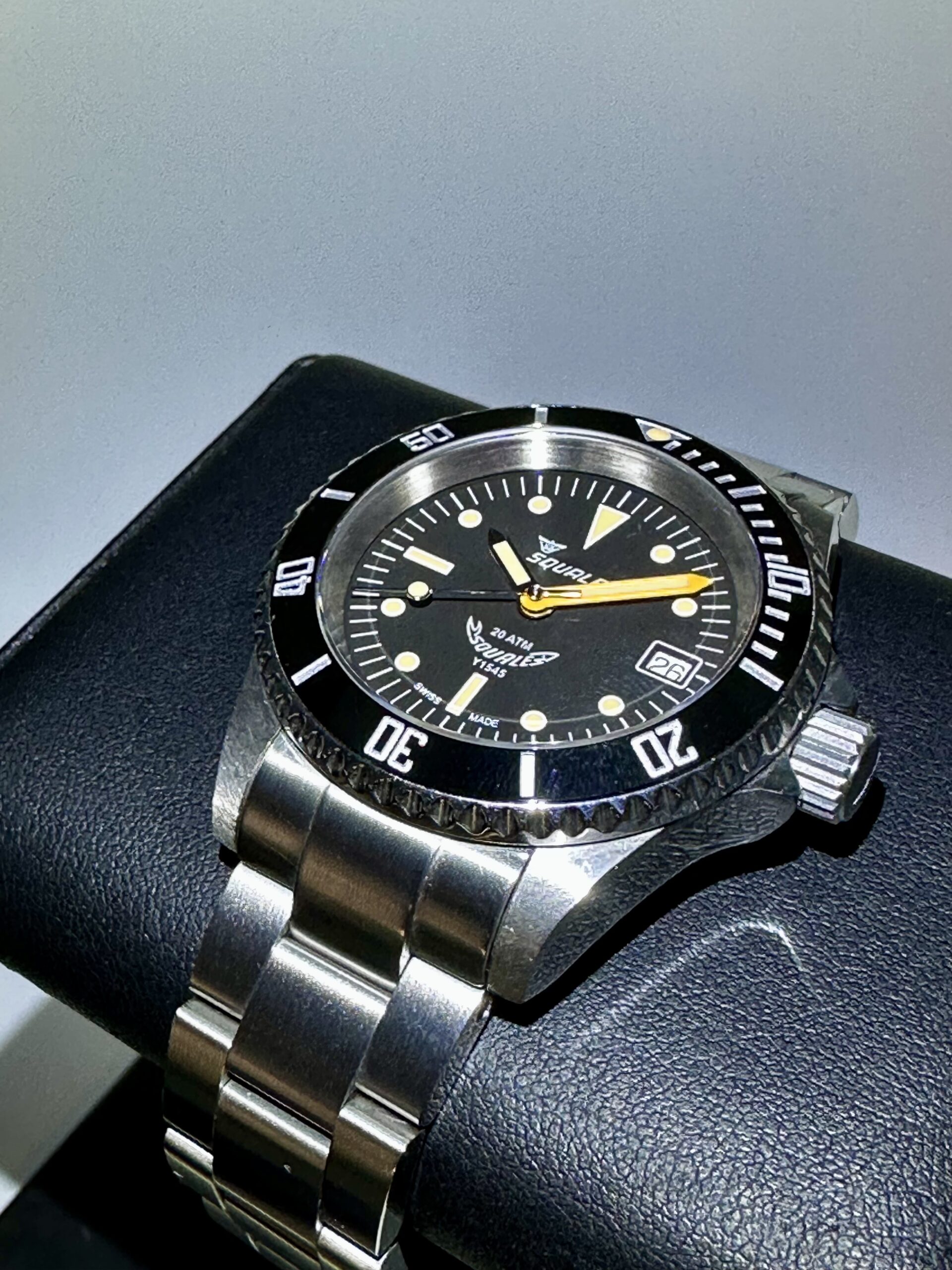 Squale 20 Atmos Ferrovia Ceramic MK 2 Swiss Automatic 200m Diver 40mm ...