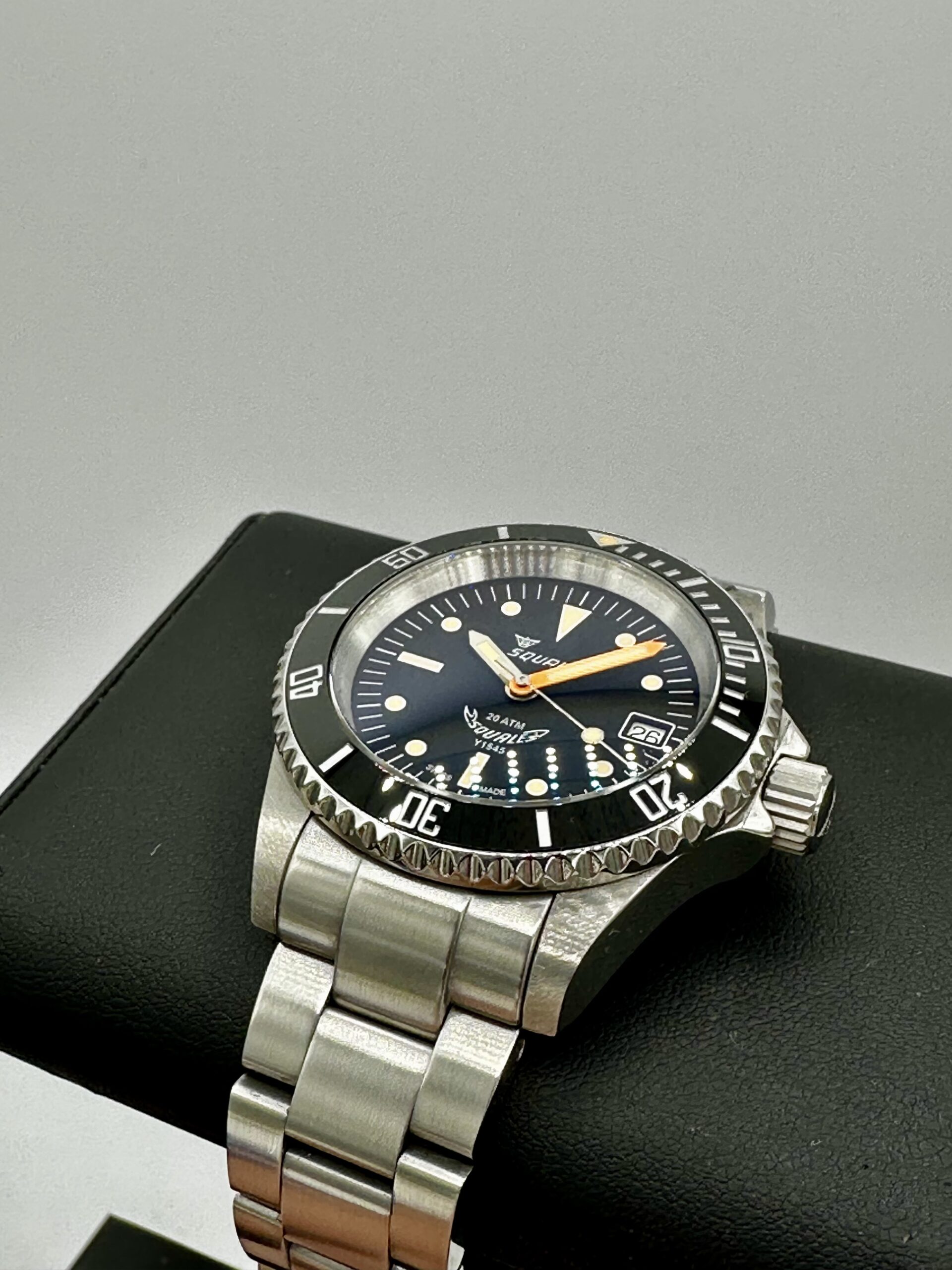 Squale 20 Atmos Ferrovia Ceramic MK 2 Swiss Automatic 200m Diver 40mm ...