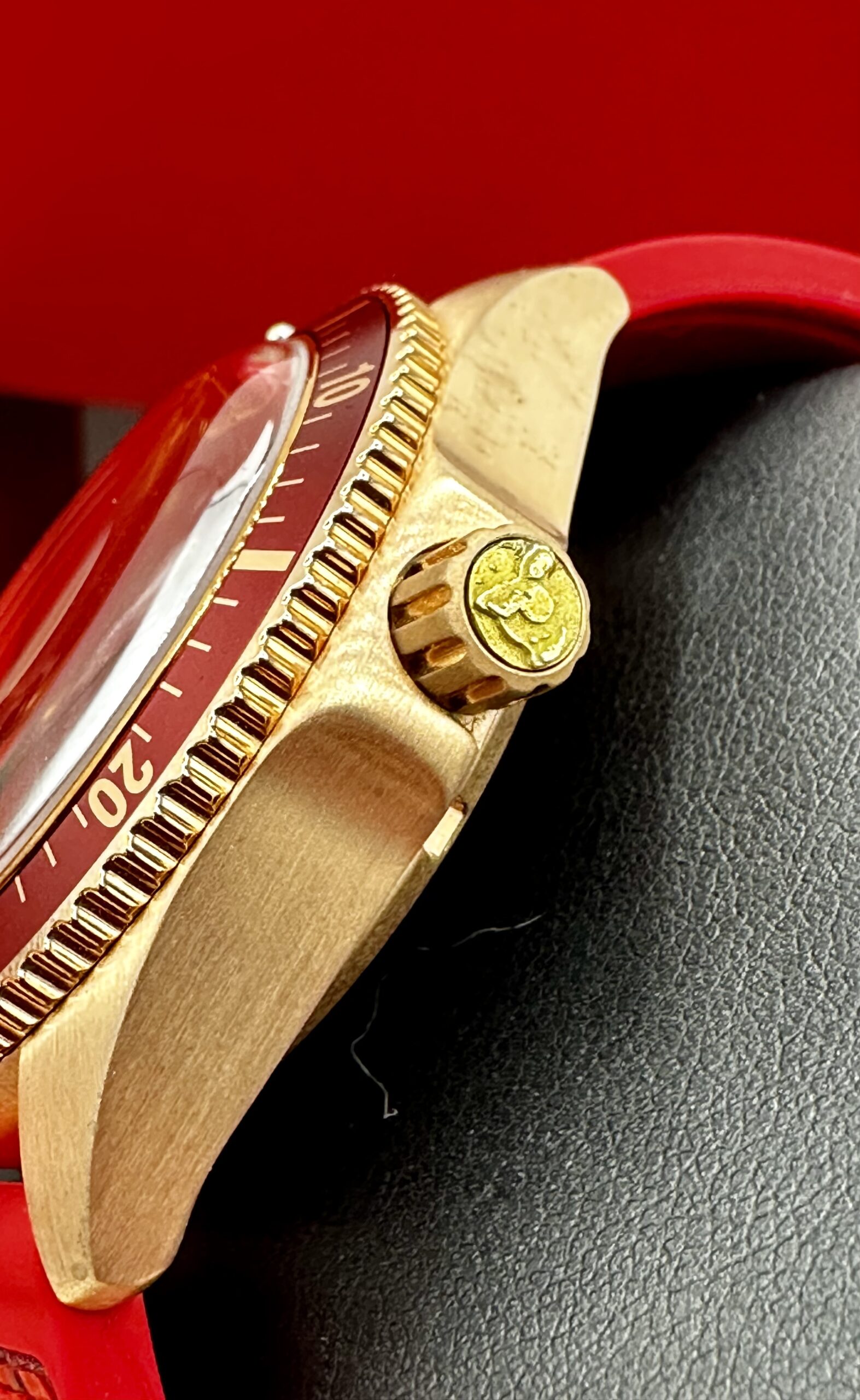 William Wood London Valiant Bronze Ruby Firefighter Edition 41mm ...