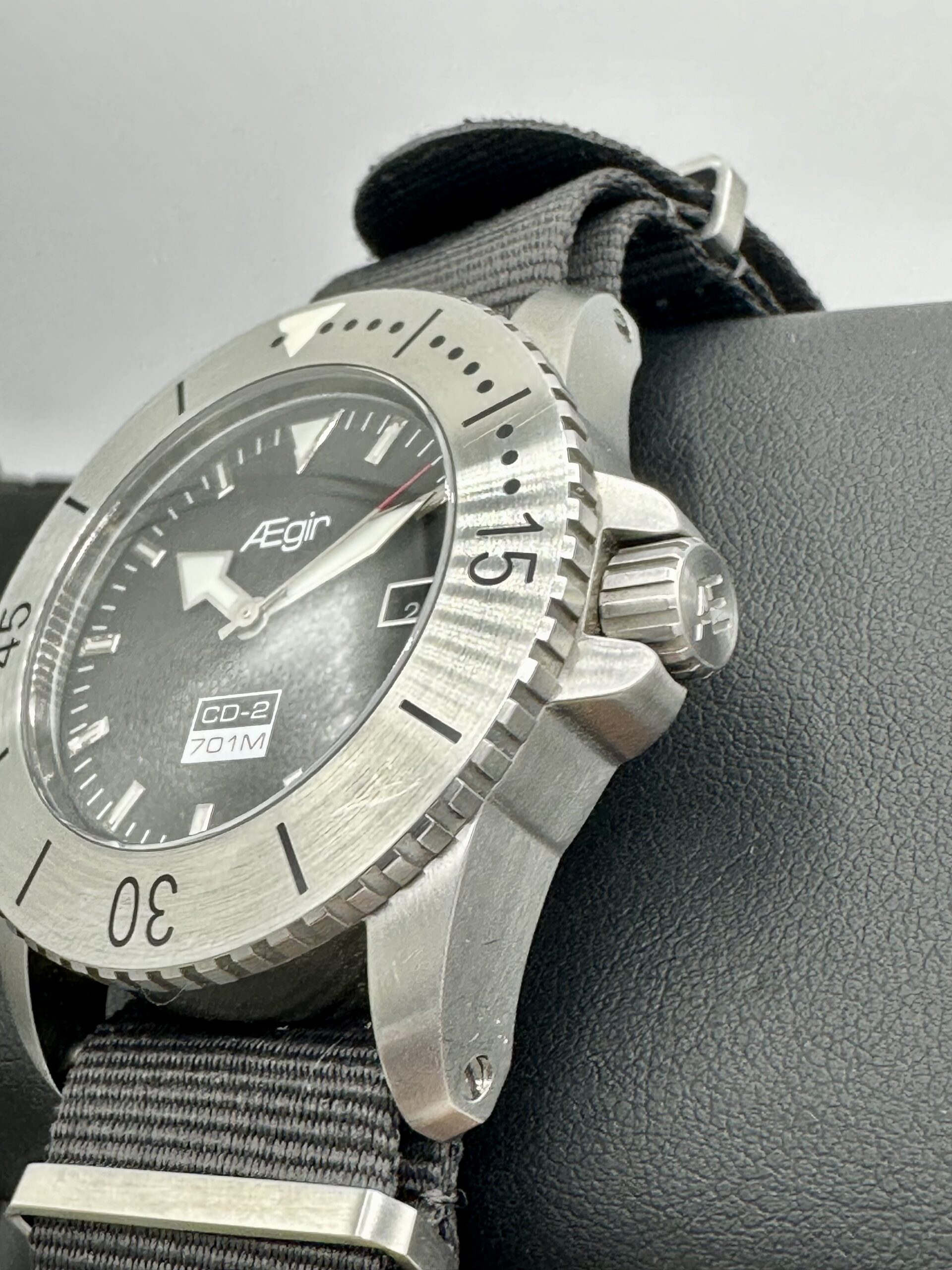 AEGIR CD-2 CONCEPT DIVER DIAL 701M BLACK SWISS AUTOMATIC DIVER 42MM ...