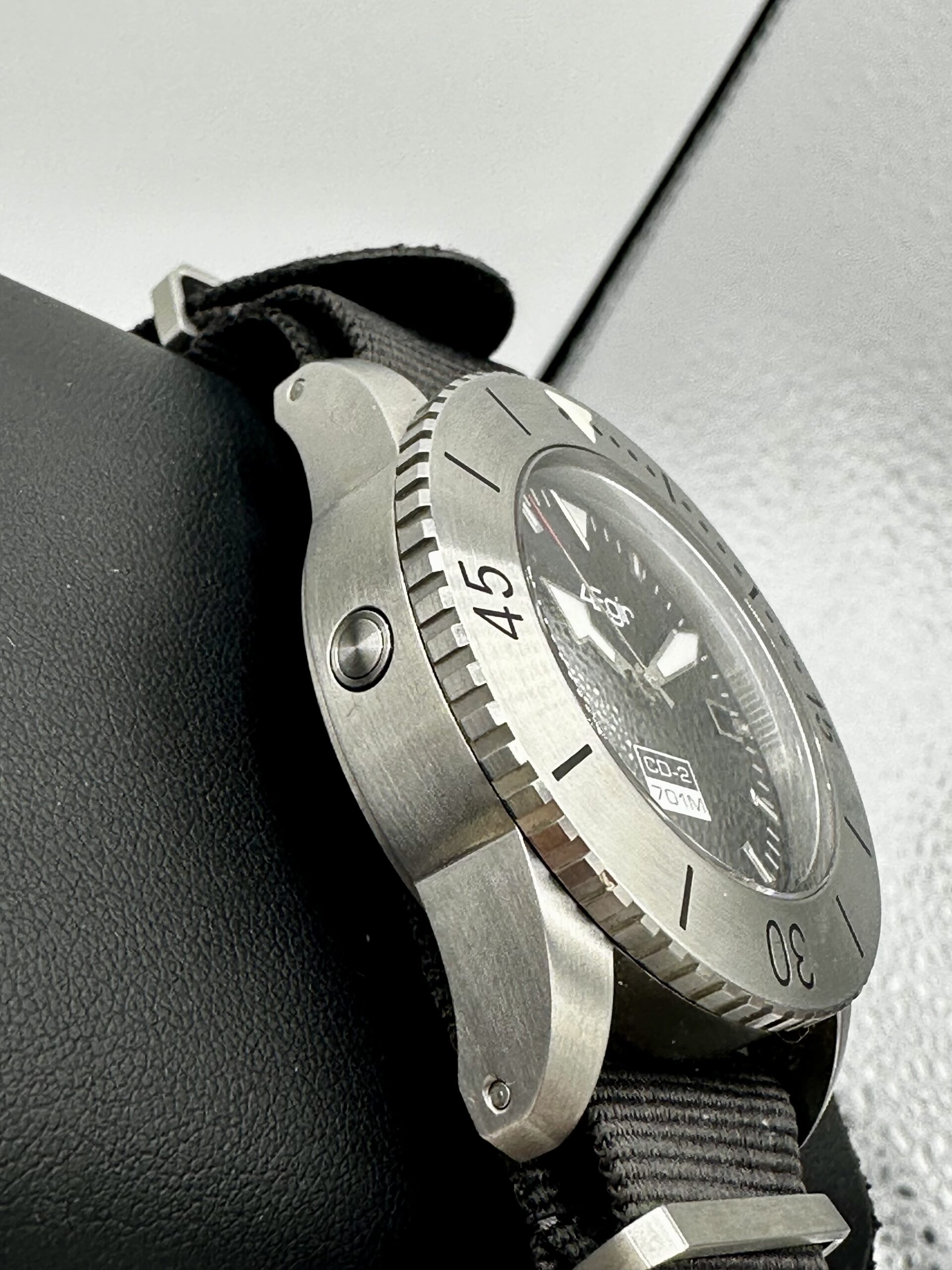 AEGIR CD-2 CONCEPT DIVER DIAL 701M BLACK SWISS AUTOMATIC DIVER 42MM ...