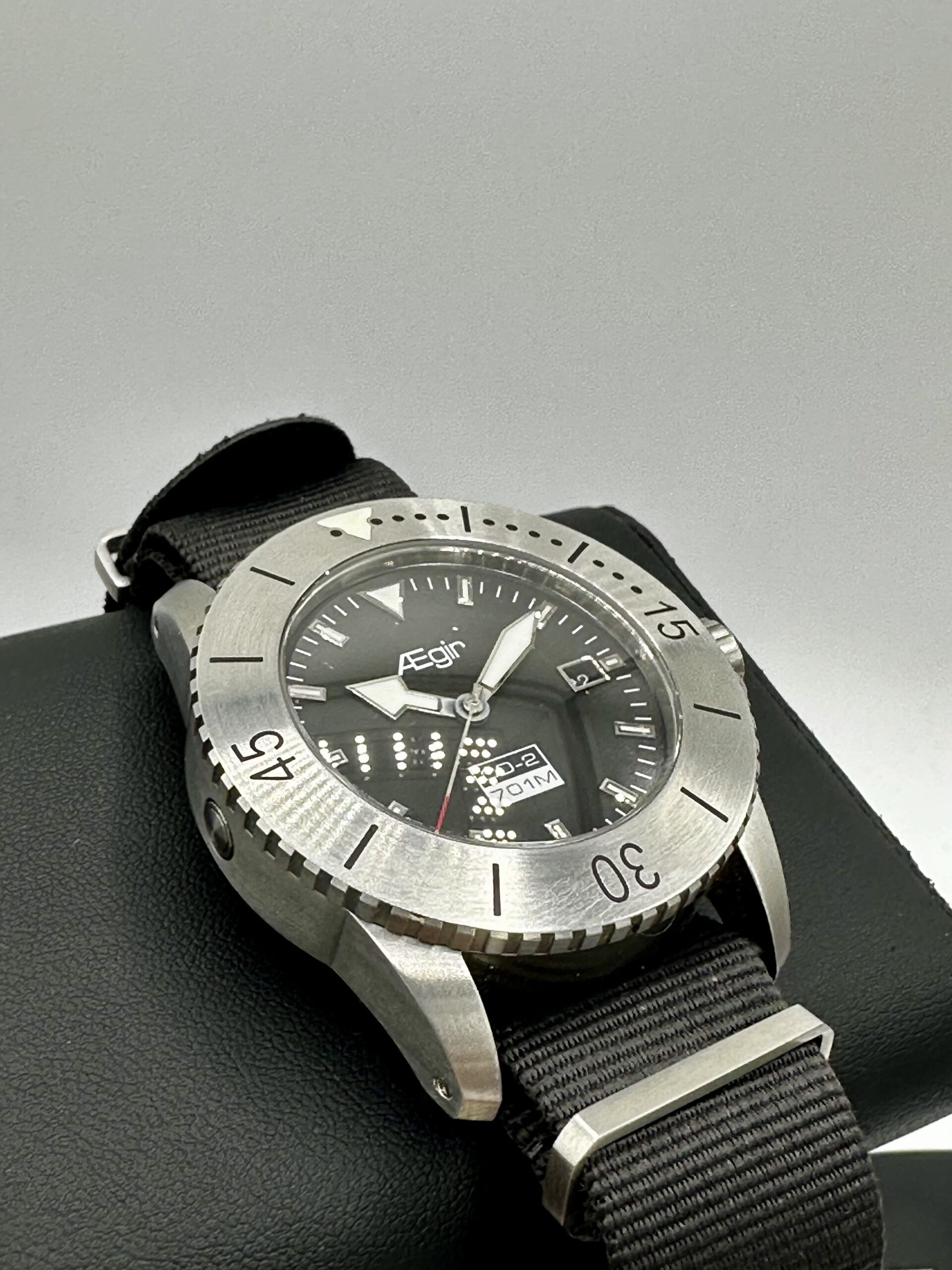 AEGIR CD-2 CONCEPT DIVER DIAL 701M BLACK SWISS AUTOMATIC DIVER 42MM ...