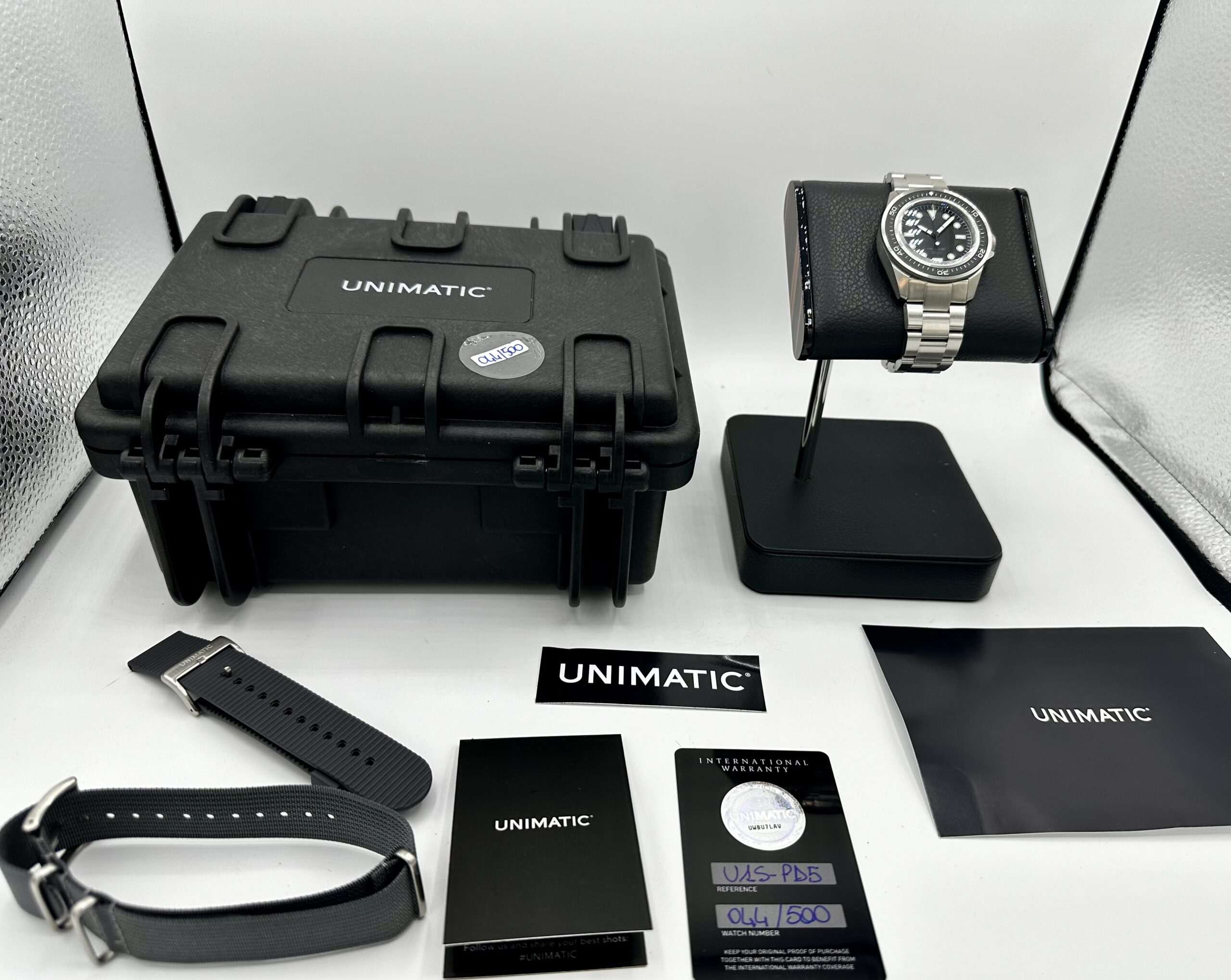 Unimatic U1S-PD5 Limited Edition 500m Diver Swiss Automatic Ceramic ...