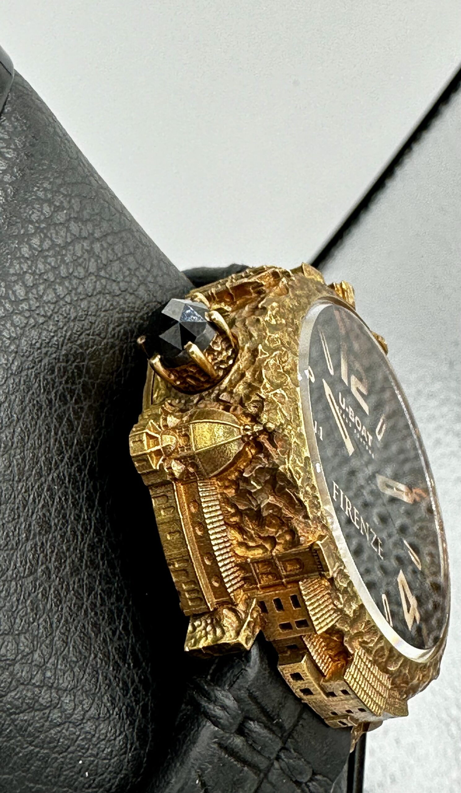U-Boat FIRENZE Bronze Diamond Special Edition 1 Of 1 45mm Black Rose ...