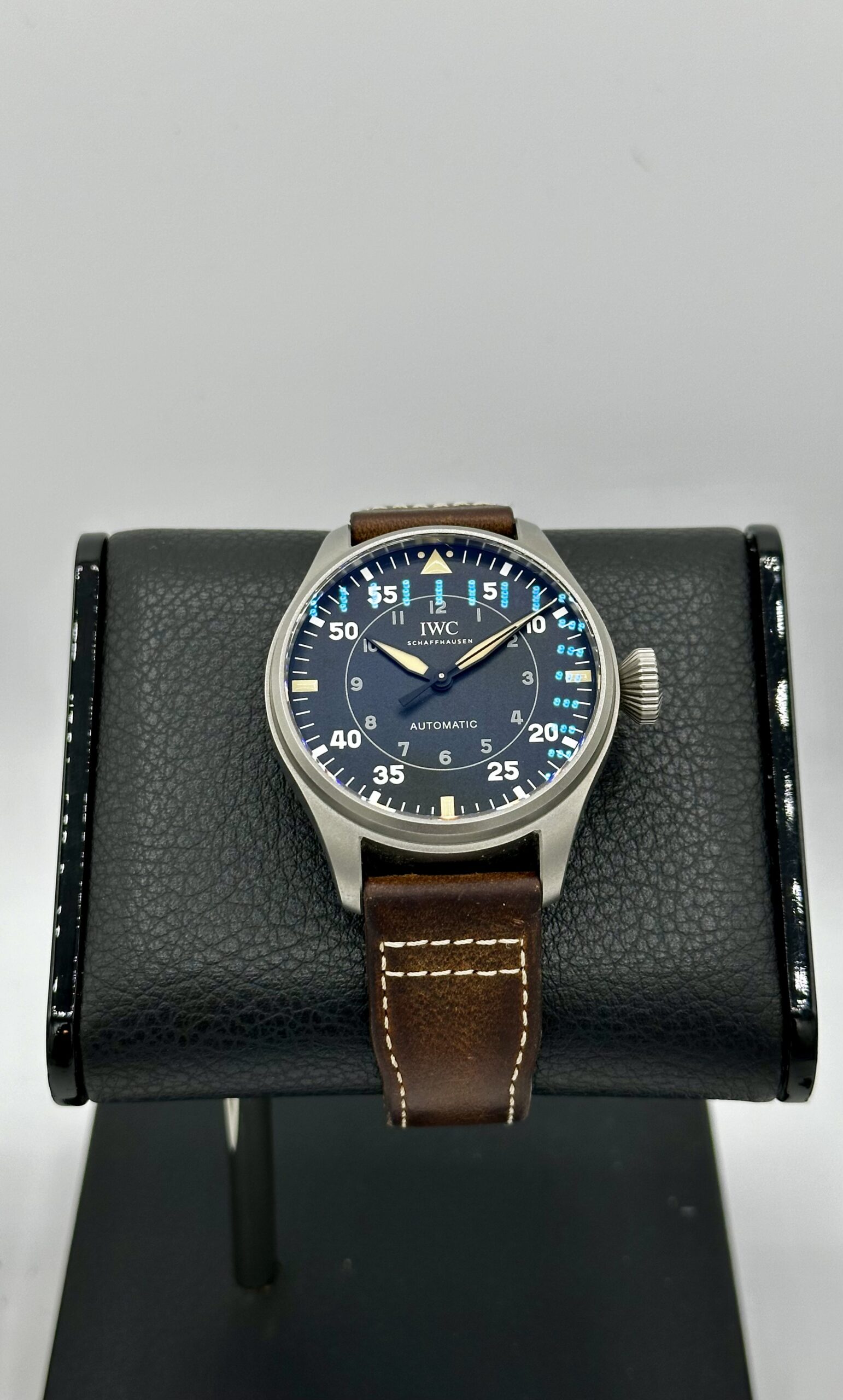 IWC Big Pilot’s Watch 43 Spitfire IW329701 Titanium 3297-01 43mm Warr ...