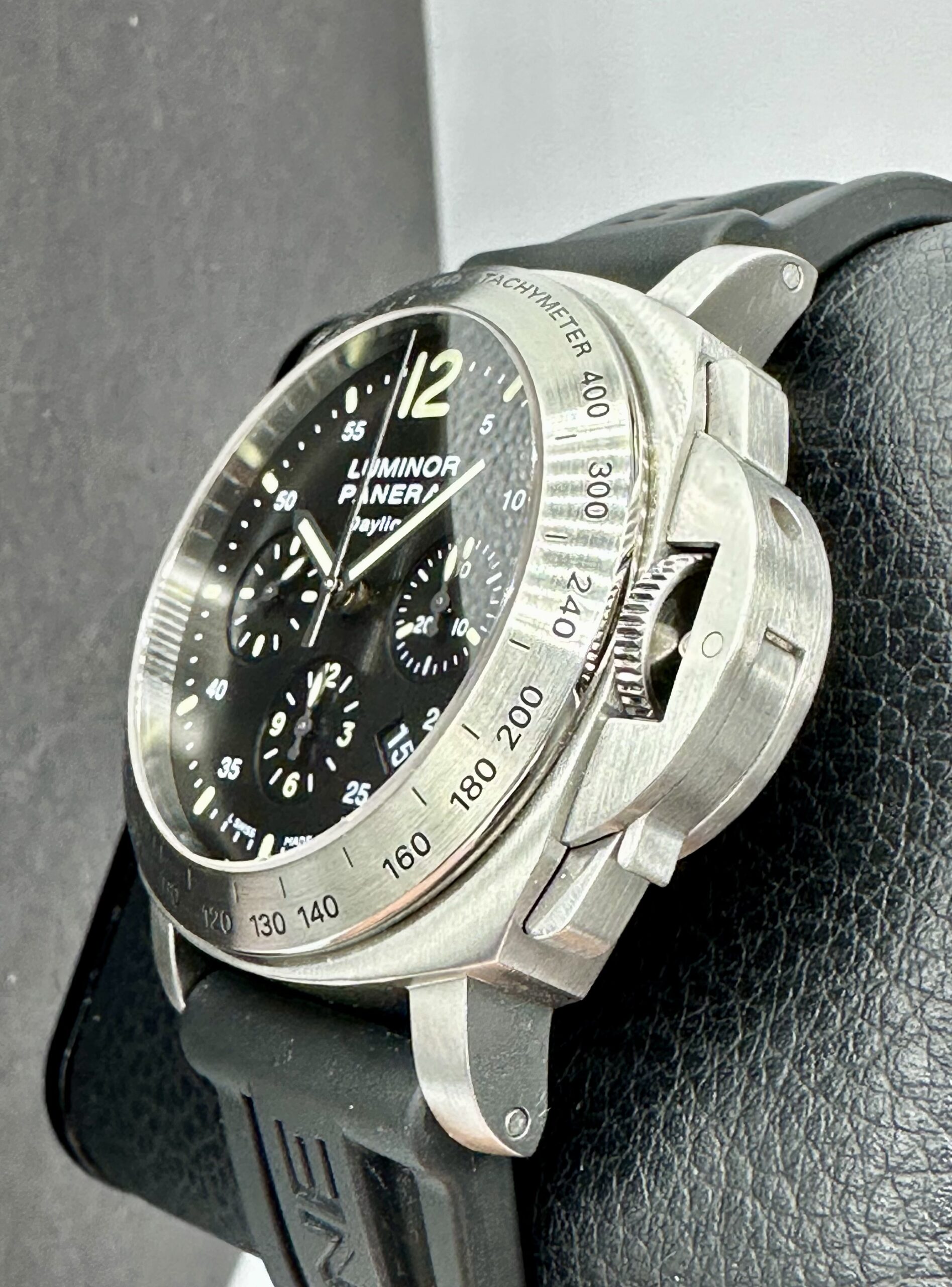 PANERAI LUMINOR DAYLIGHT Chrono PAM00250 44MM SWISS Automatic Movement ...