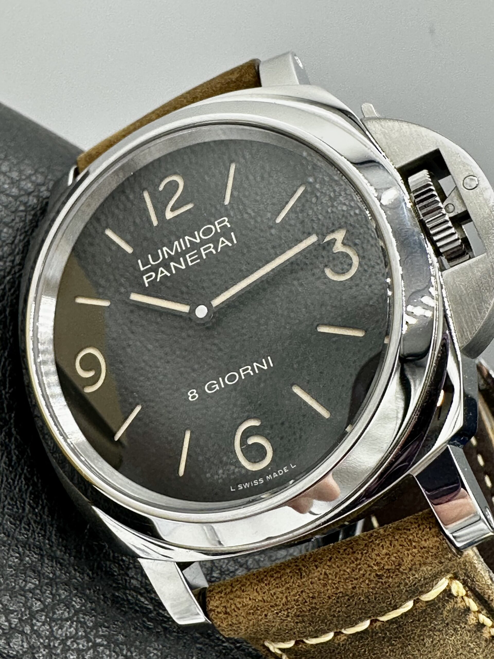 PANERAI LUMINOR 8 Giorni PAM00914 8 Days SWISS MANUAL WIND PAM 914 44mm ...