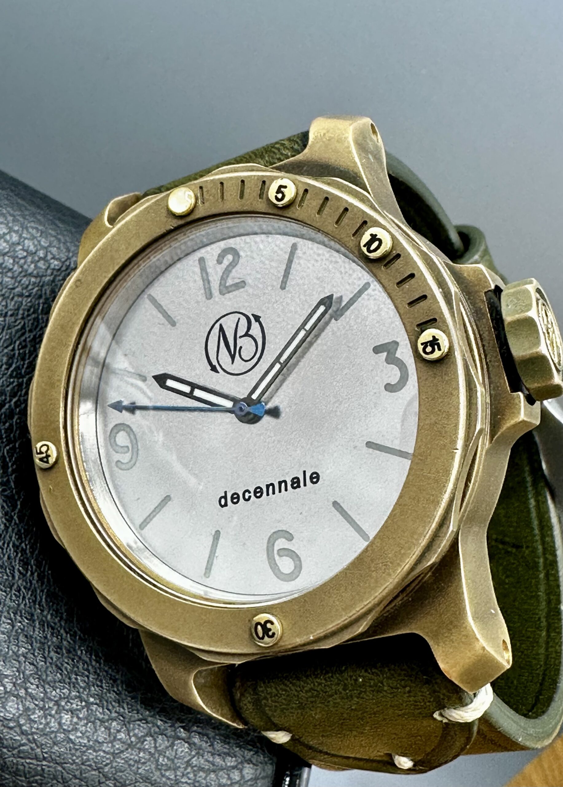 ENNEBI MICTOFO BRONZO DECCENALE REF 13210 LIMITED EDITION 60 PIECES ...