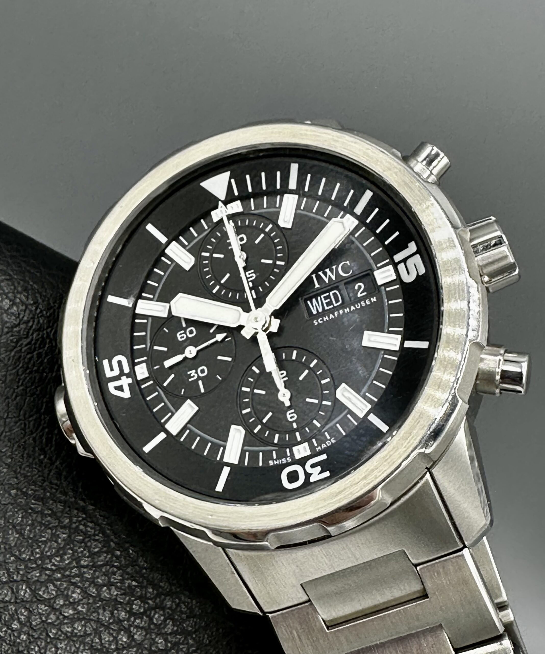 IWC Aquatimer Chronograph Swiss Auto IW376804 44mm Serviced Feb 2025 ...