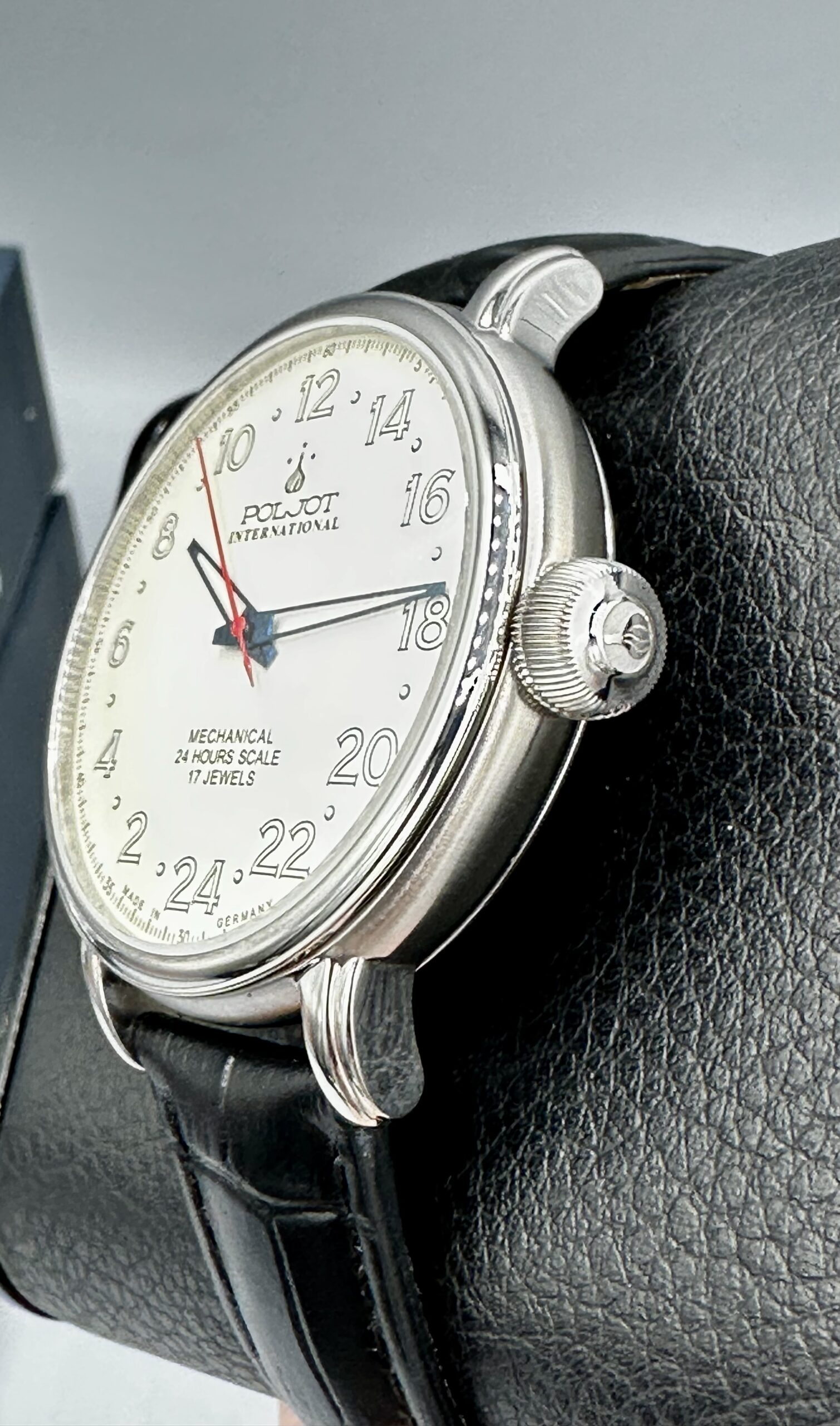 Poljot Polar Bear Pilot Watch 24hr Dial Mechanical Wind Cal 2423 43mm ...