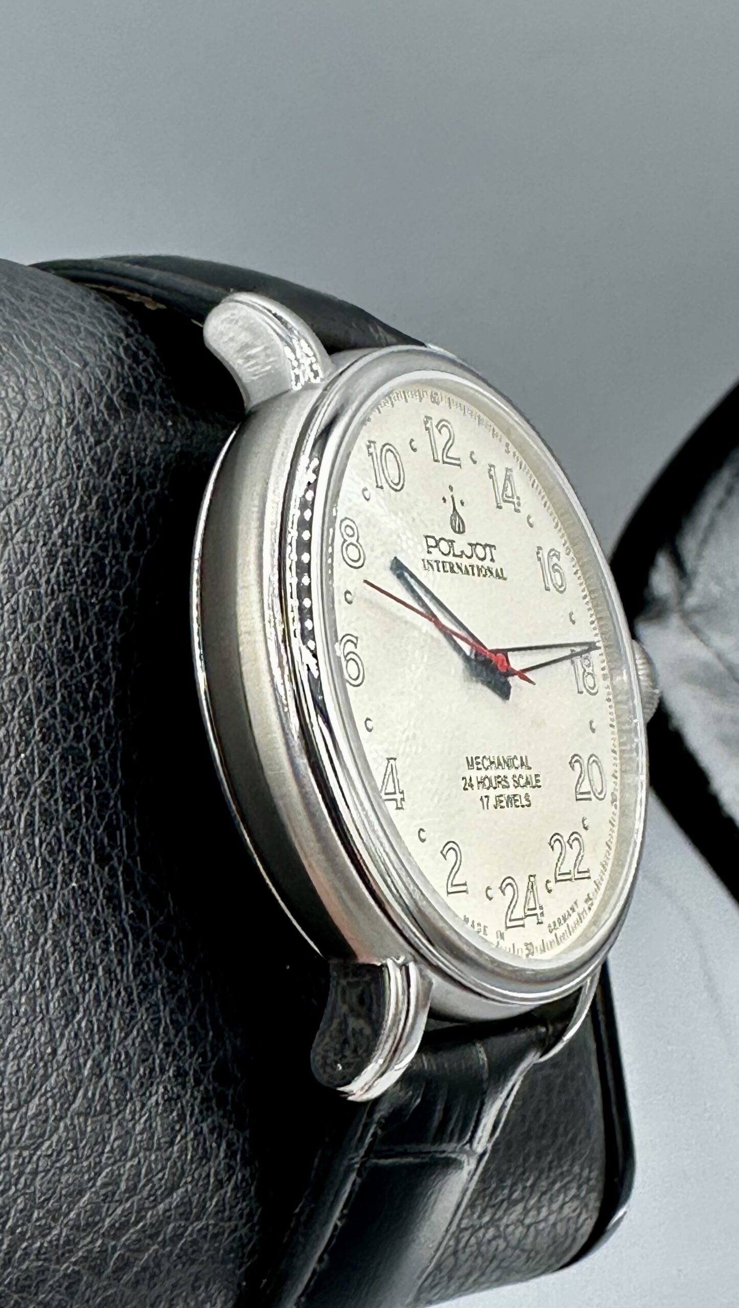 Poljot Polar Bear Pilot Watch 24hr Dial Mechanical Wind Cal 2423 43mm ...