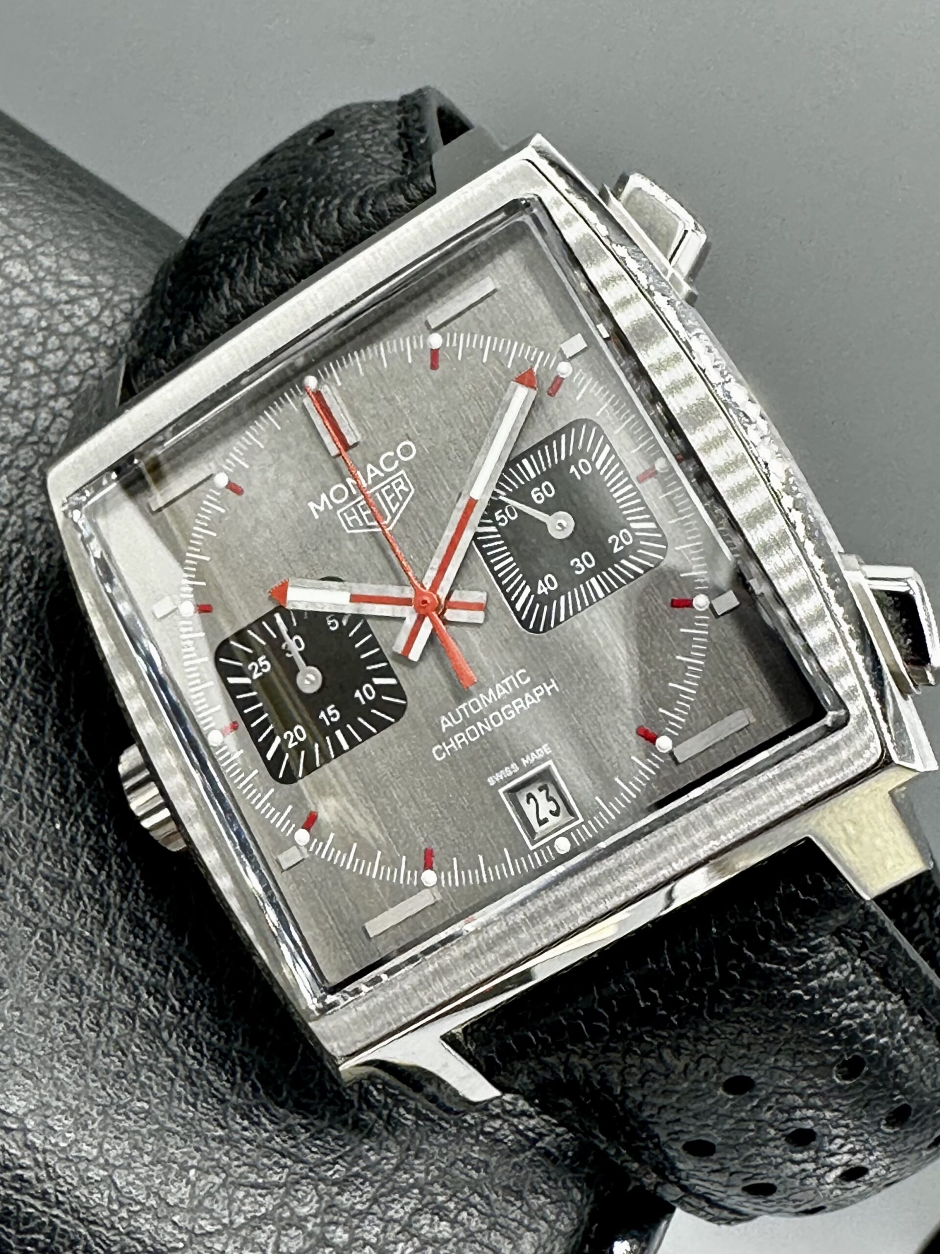 TAG HEUER Monaco Vintage Limited Edition 1860 Pieces Calibre 11 CAW211B ...