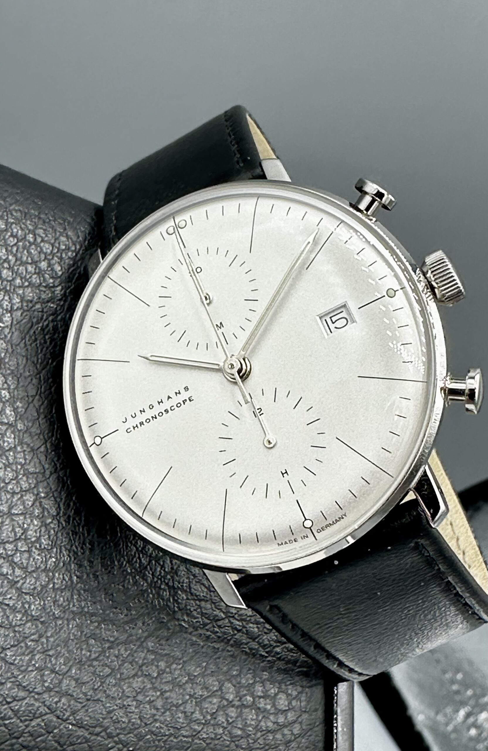 Junghans Max Bill Chronoscope Chronograph 40mm Swiss Automatic New Oct ...