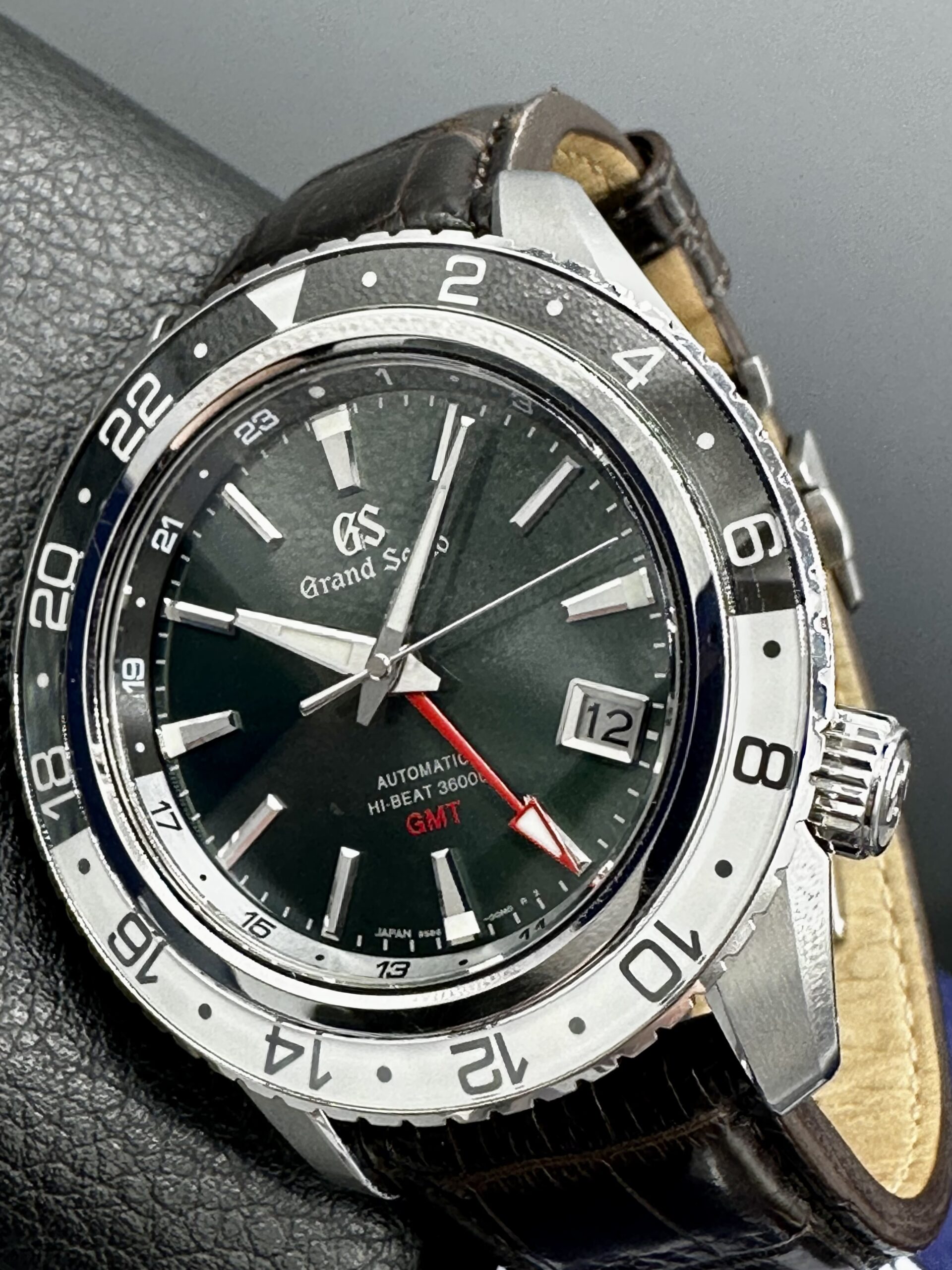 GRAND SEIKO SBGJ239 Sport Collection GMT Jade Green Dial Hi Beat ...