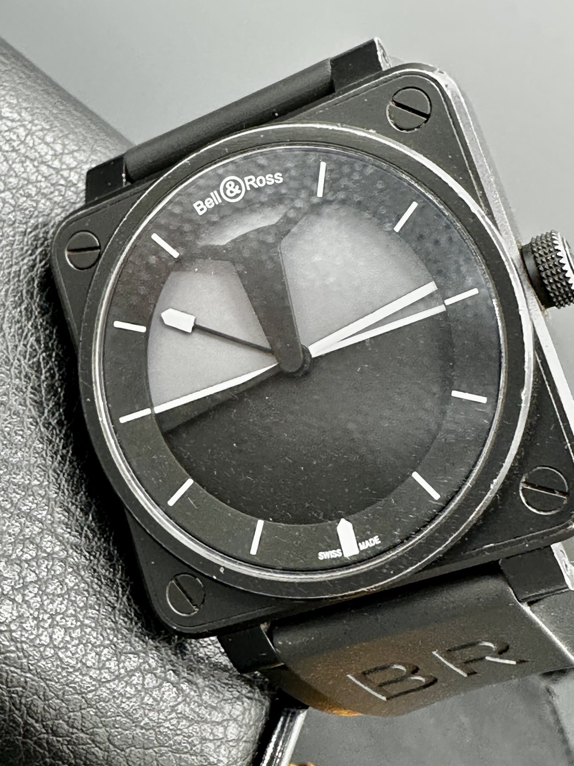 Bell & Ross BR 01-92 HORIZON Limited Edition Steel Military Automatic ...