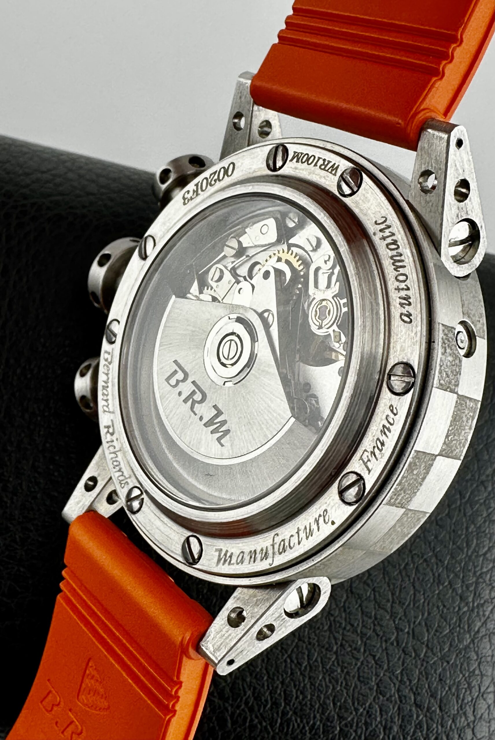 B.R.M BRM V8-44 CAMPIONE Swiss Valjoux 7753 Automatic 44mm Checkered ...